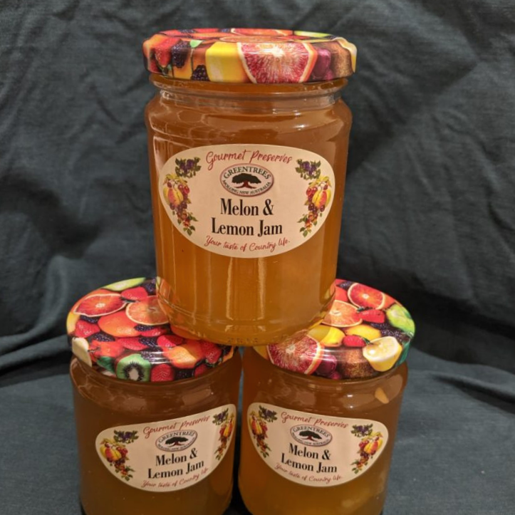 Melon and Lemon Jam | Greentrees Gourment Preserves